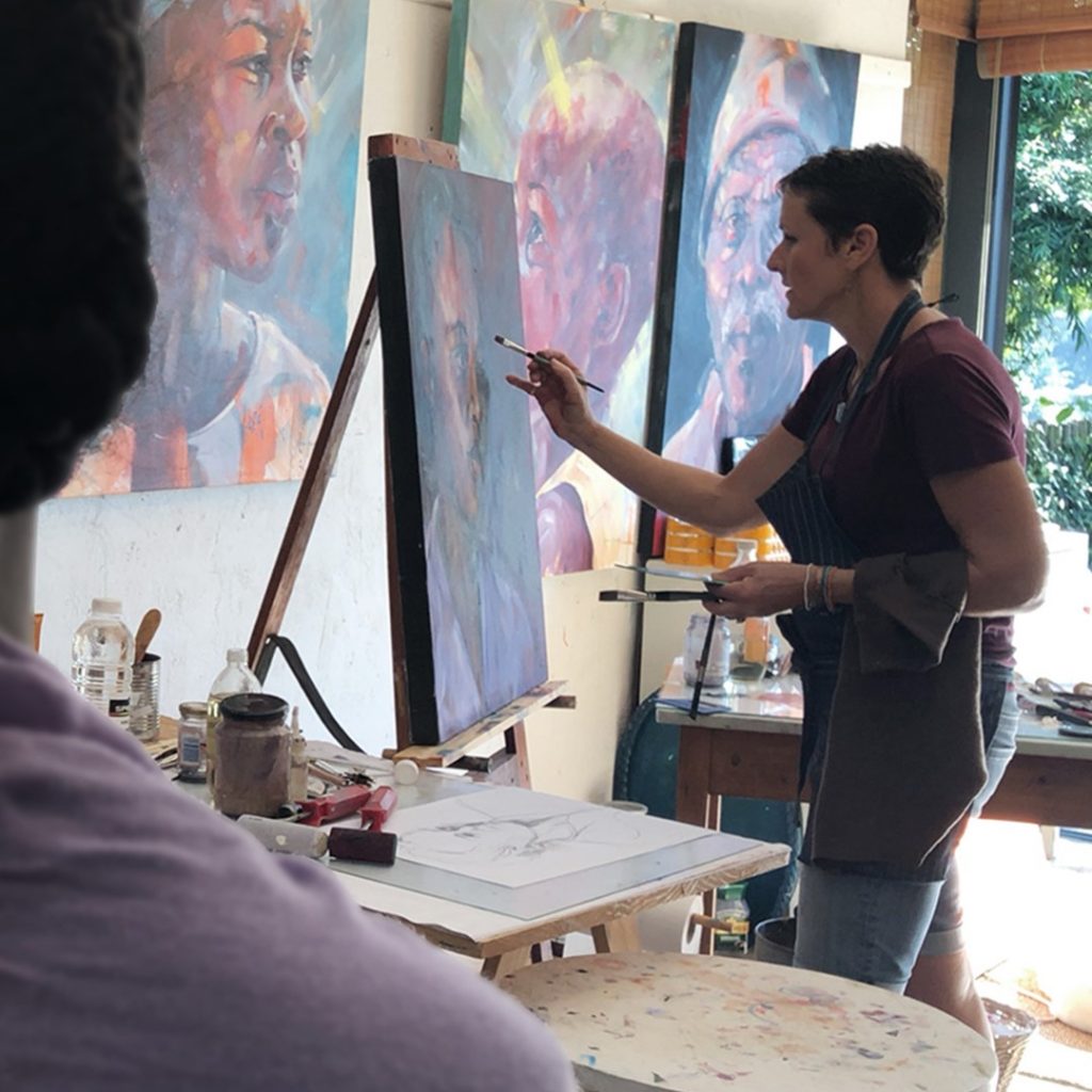 Jane Digby. Artist – painter